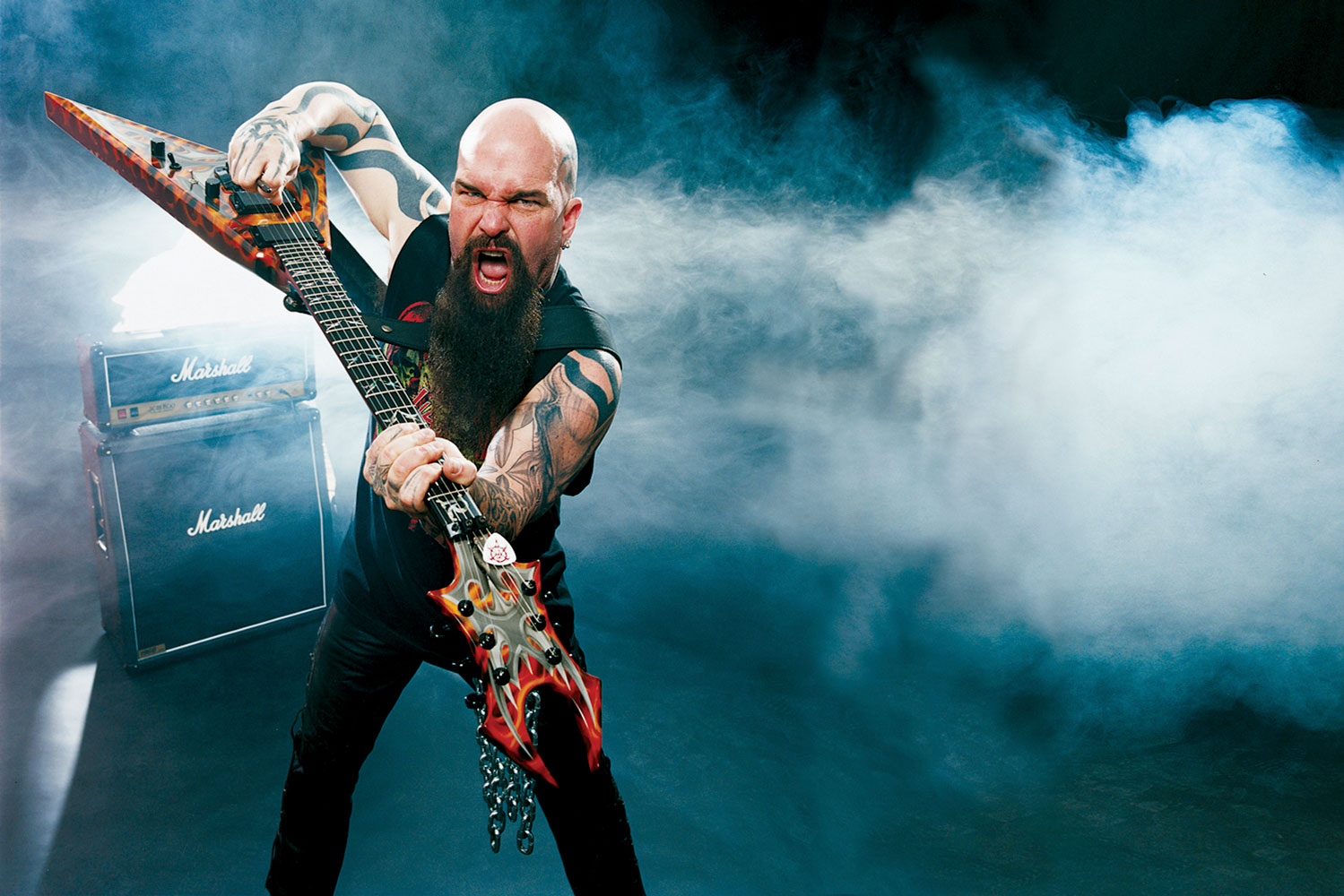 Slayer in concerto intervista a Kerry King
