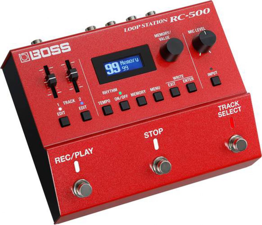 RC-5 E RC-500 i due nuovi pedali looper targati Boss