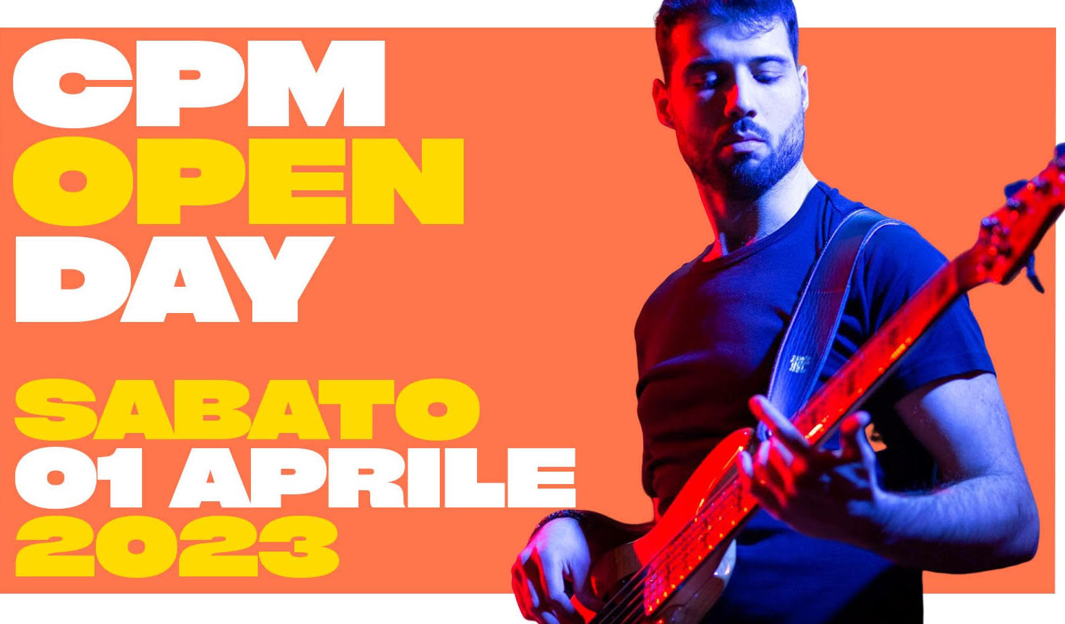 CPM MUSIC INSTITUTE Open Day sabato 1 aprile 2023