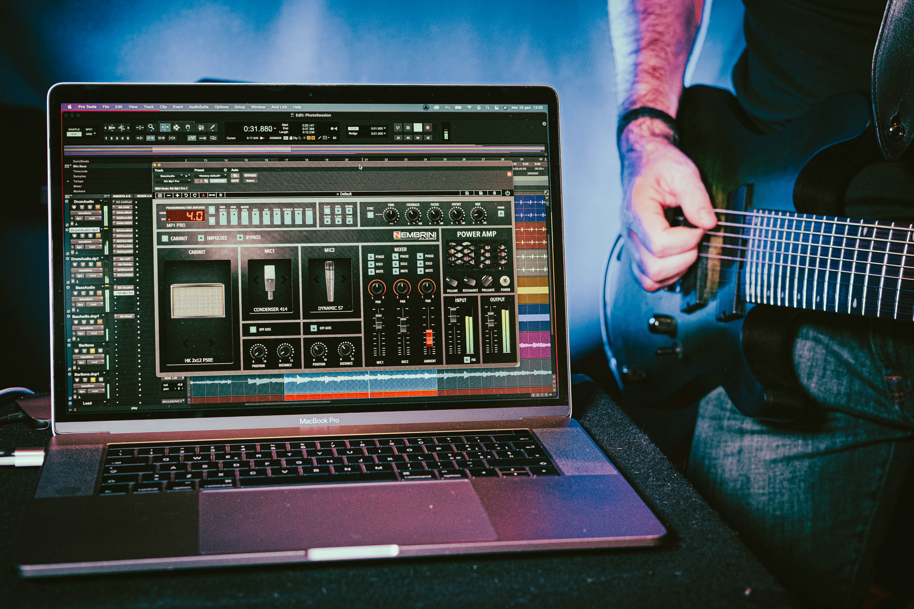 NEMBRINI AUDIO MP1 Pro Programmable Tube Guitar Amplifier Plugin