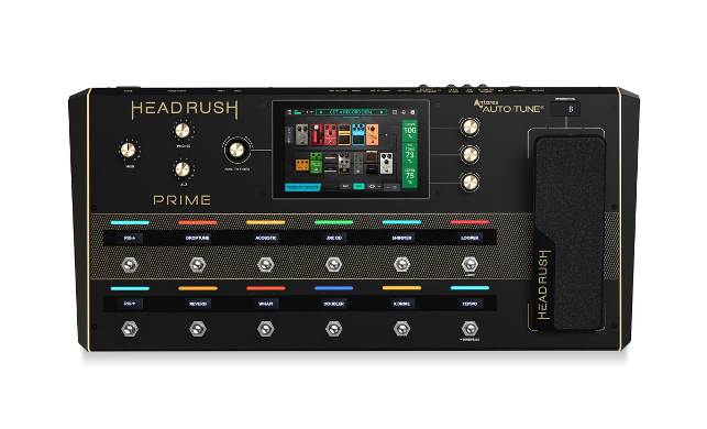 HEADRUSH Prime, Guitar FX, Amp Modeler e Vocal Processor all-in-one