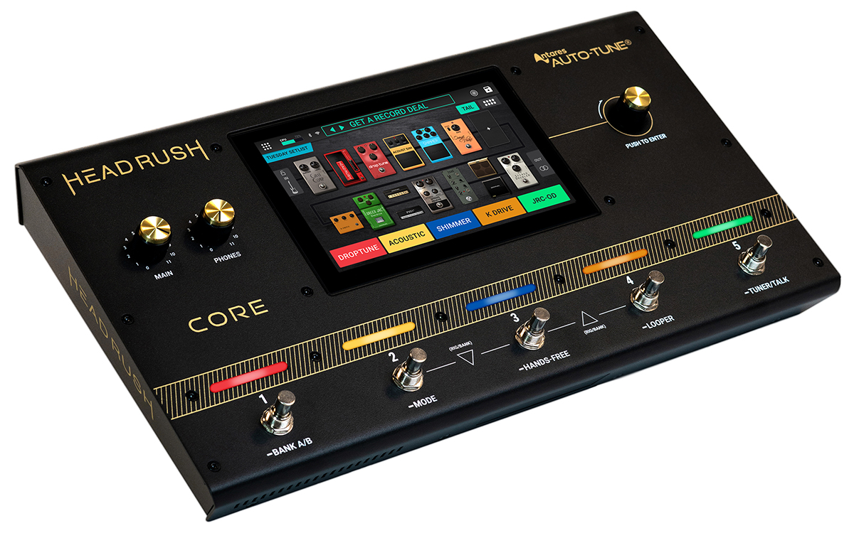 HEADRUSH Core Guitar FX, Amp Modeler/Cloner & Vocal Processor