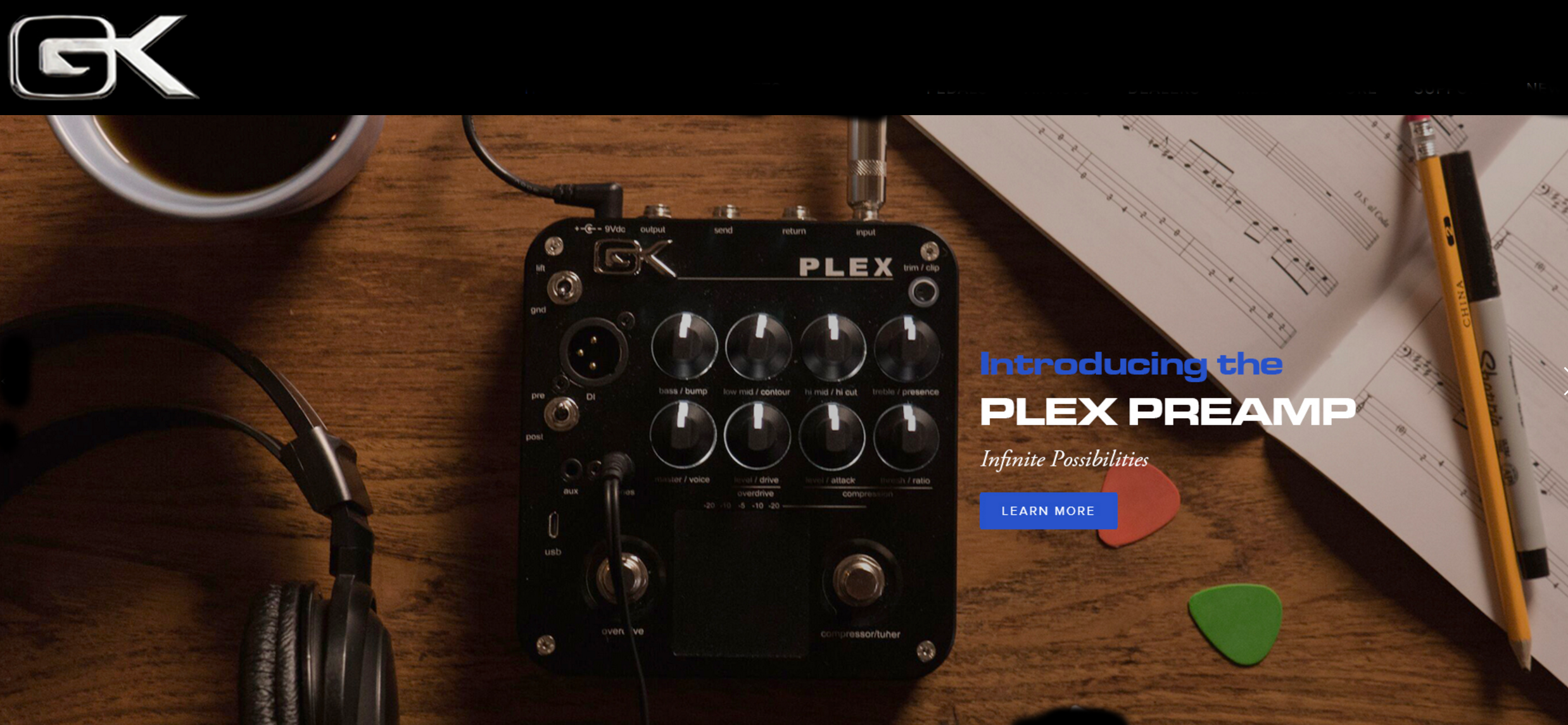 G&K, Plex il nuovo preamp a pedale per basso