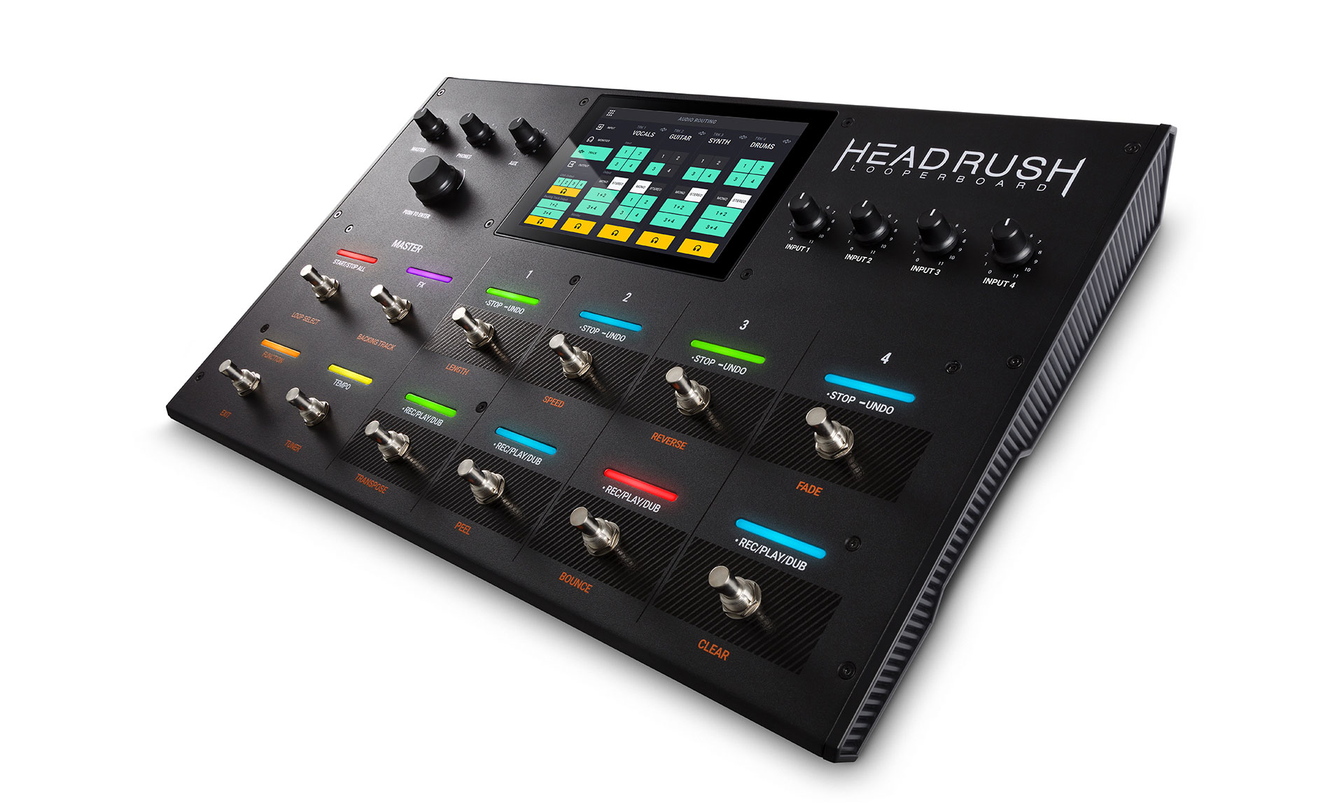 HEADRUSH Looperboard 2.0 - nuovo firmware, nuova loopstation