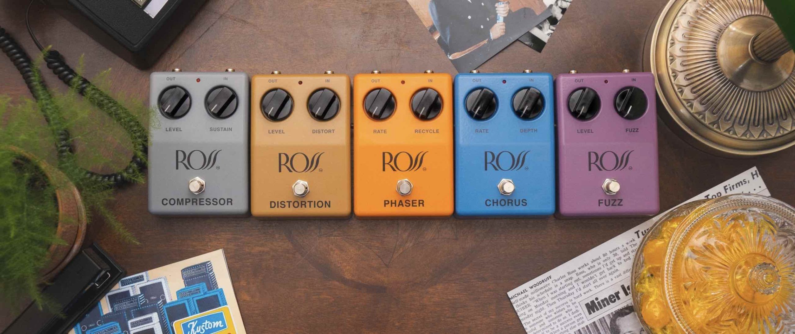 JHS riporta in vita Ross Pedals: una nuova era di effetti per chitarra
