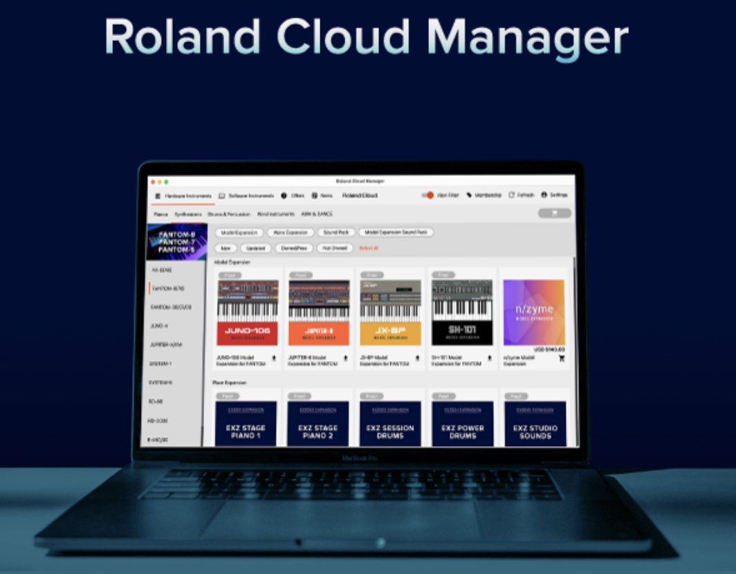 ROLAND Cloud Manager 3.0